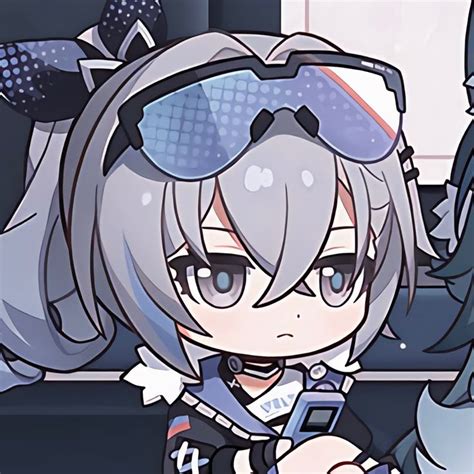 ᝰ┆𝐒𝐈𝐋𝐕𝐄𝐑 𝐖𝐎𝐋𝐅 Silver Wolf Animated Drawings Anime Chibi