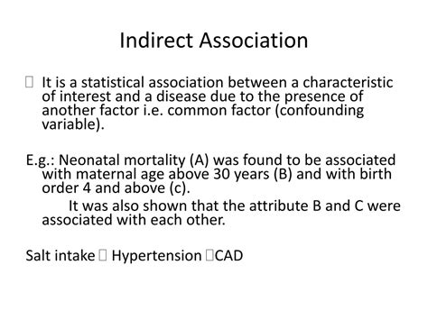 Ppt Measures Of Association Powerpoint Presentation Free Download