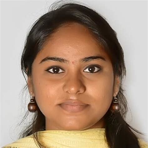 Priya Loganathan Project Associate Master Of Philosophy Central Salt And Marine Chemicals