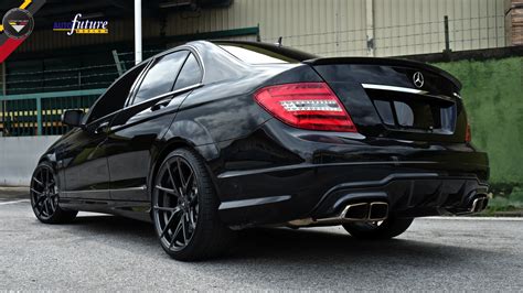 Mercedes Benz C Class Equipped With Vorsteiner V Ff 101 Wheels Autofuture Design Sdn Bhd