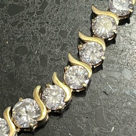 Suzanne Somers Jewelry Suzanne Somers Vintage Cz S Bar Tennis