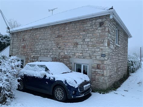 Marlon Lorenty On Twitter We Woke Up To This Snow In The Wye Valley