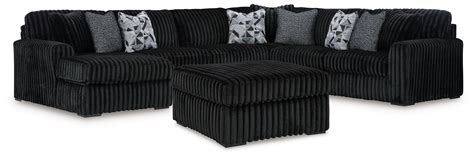Signature Design By Ashley Midnight Madness 98103u6 4 Piece Sectional