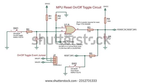 Vector Technology Background Electrical Scheme Schematic Stock Vector Royalty Free 2312731333