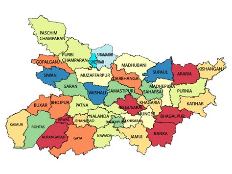 Bihar Map