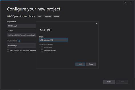 which is the best way to use an mfc class dialog as library from a