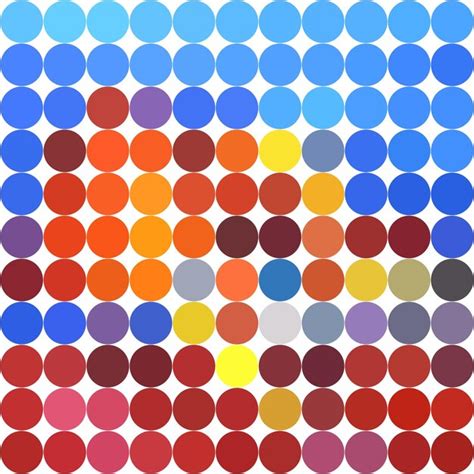Premium Photo Color Background With The Round Dot