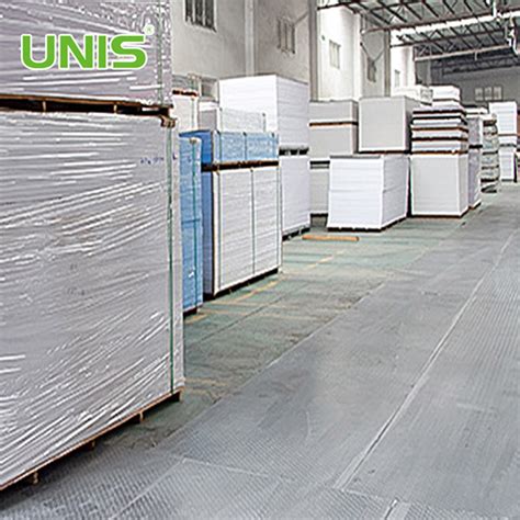 Unis Wpc Pvc Foam Board Expended Foam Pvc Sheet 6 Mm Black Adhesive