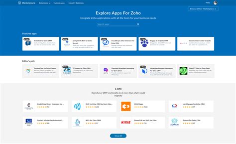 Build And Sell With Zoho Marketplace