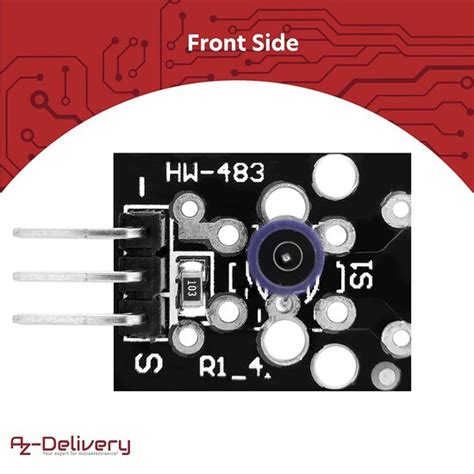 Azdelivery 5 X Ky 002n Sensor Module Compatibel Met Arduino Inclusief E