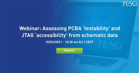 Jtag Technologies On Linkedin Jtag Boundaryscan Webinar