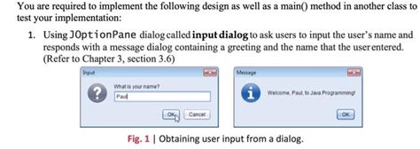 Solved You Are Required To Implement The Following Design As Chegg