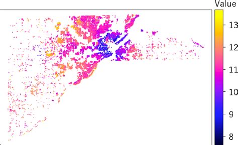 Figure 1 From Large Scale Spatial Prediction By Scalable Geographically