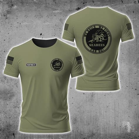 Custom Name Us Navy We Build We Fight Navy Veteran Seabees Veteran