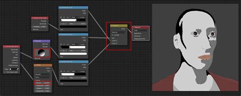 Estudiando Blender Halftone Shader