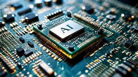 premium photo closeup computer circuit circuit board closeup