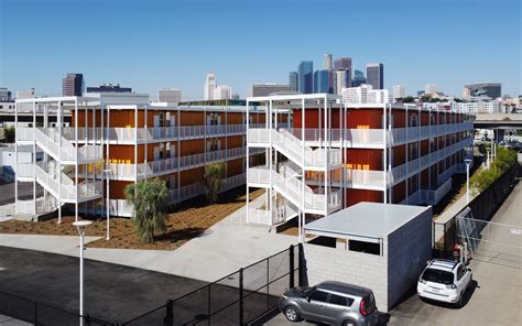 Shipping Containers Form Private Apartments For People Experiencing Ho