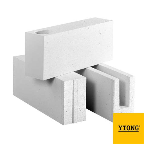 Bloc En Béton Cellulaire Ytong Compact L 625 X L 200 X H 250 Mm R028 M²kw Ytong Prix