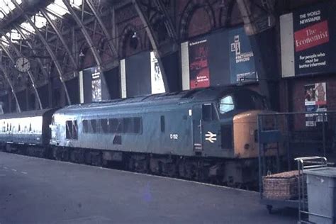 Original Colour Slide Of D152 Br Class 45 Peak Diesel Loco Eur 585