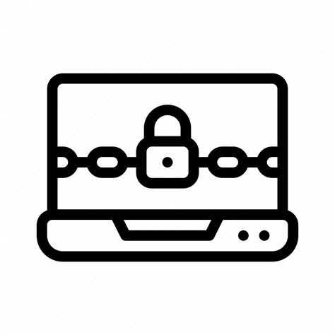 Adlock Electronics Technology Internet Laptop Security Cyber Icon