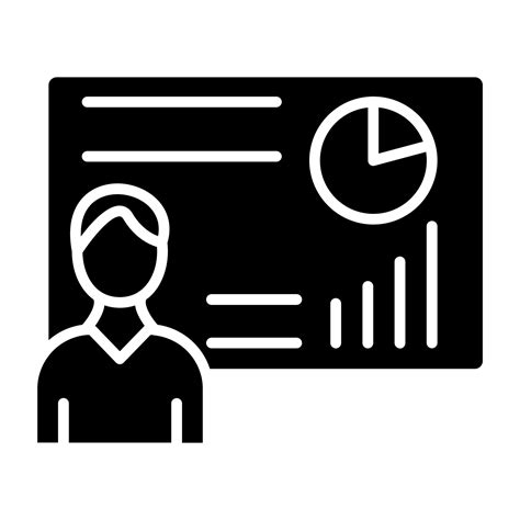 Analyst Icon Style 21656099 Vector Art At Vecteezy
