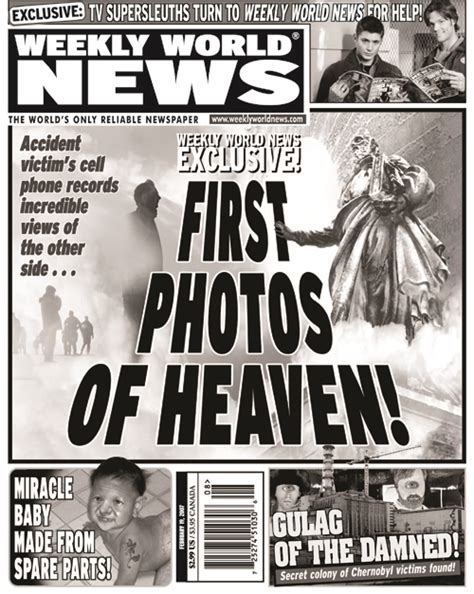 February 19 2007 Cover Weekly World News