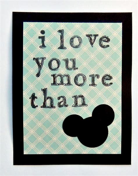 Disney Craft An Easy Diy Mickey Mouse Valentines Card