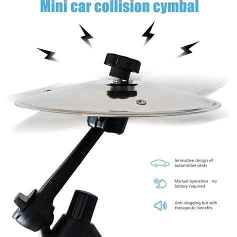 Comprar Mini Platillo De Tambor Para Coche Plata