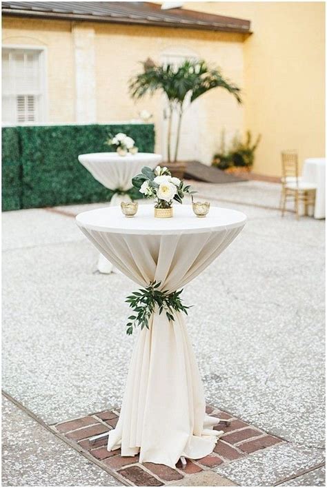 30 Wedding Cocktail Table Decoration Ideas Wedding Cocktail Tables