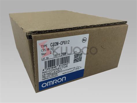 Omron CPU Unit CJ2M CPU12 KWOCO