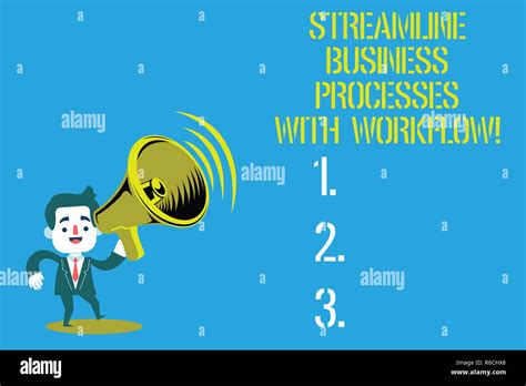 Word Writing Text Streamline Business Processes With Workflow Business