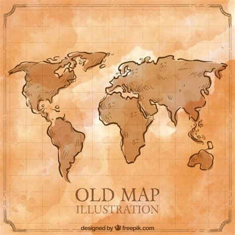 Nostalgic Png Picture Vector Nostalgic Map World Map Vector Map Global
