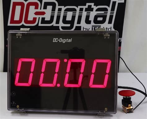 Fire Station Turn Out And Dispatch Timer Nema Enclosed Count Up Timer