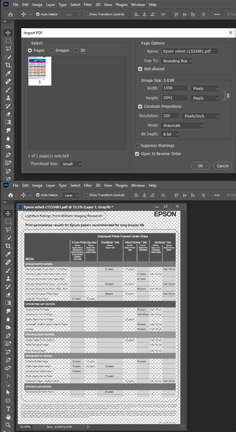 solved photoshop script import pdf application open witho adobe