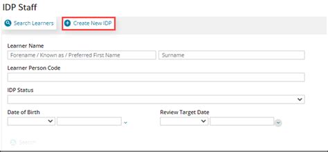 Create An IDP