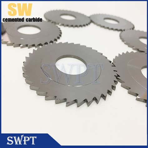 Solid Carbide Slitting Saws Knife Manufacturers China Carbide Disc