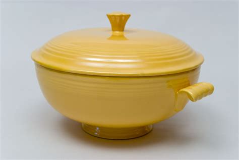 Yellow Vintage Fiestaware Casserole