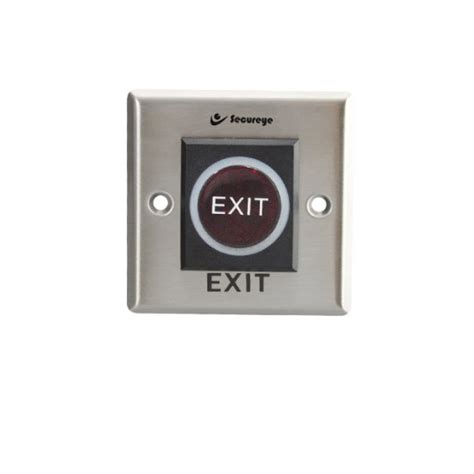 Secureye No Touch Exit Button S Eb30 Accurate Surveillance India
