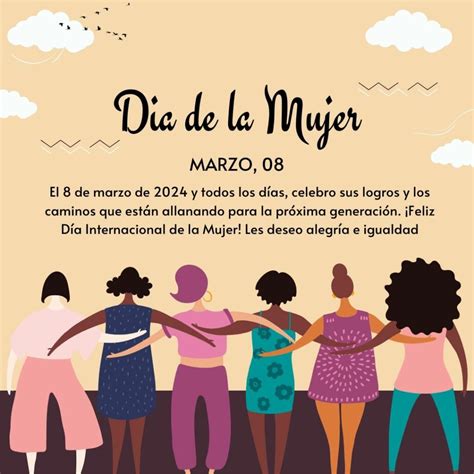 Feliz Día Internacional De La Mujer 2024 Imágenes Frases Tarjetas Y