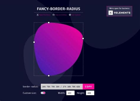 fancy border radius generator