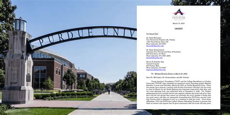 Following Threats Of Legal Action Purdue Admins Approve Knowles Speech
