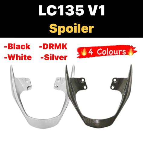 Yamaha Lc135 135lc Lc 135 V1 Evo Z Evoz Evo Z Rear Handle Spoiler Carrier Local And Original