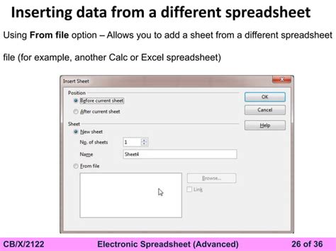 Pptxit 402electronic Spreadsheetpptxpdf Databases Computer Software And Applications