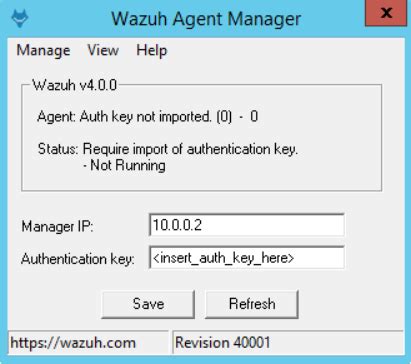 Windows Wazuh Agent Wazuh 4 0 Documentation