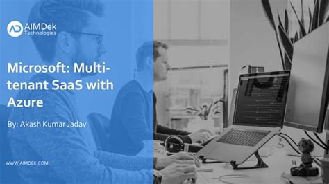 Microsoft Multi Tenant Saas With Azure Ppt