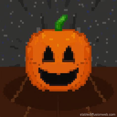 Roblox Inspired Man Face Pumpkin Stable Diffusion Online