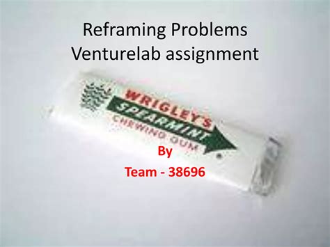 Reframing Problems Ppt