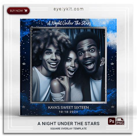 24 Stunning Under The Stars Photobooth Template Downloads