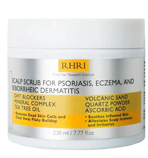 Rida Hair Research Institute Scalp Scrub For Psoriasis Eczema And