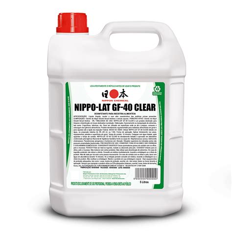Nippo Lat Gf 40 Clear Itibam Kaizen Higiene Profissional